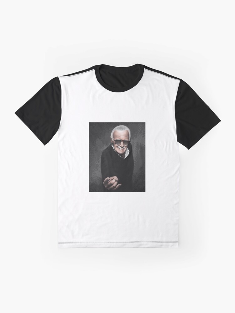 "Stan Lee" T-shirt for Sale by benvegiu | Redbubble | stanlee graphic t ...