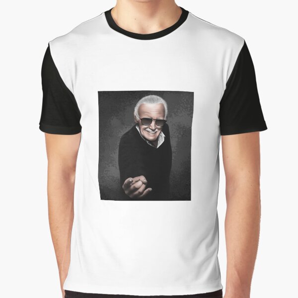 "Stan Lee" T-shirt for Sale by benvegiu | Redbubble | stanlee graphic t ...