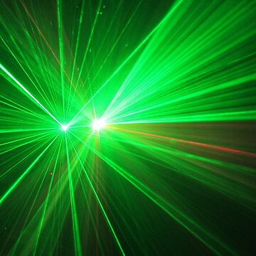 "Red and Green Laser Lights" Magnet for Sale by Andrew Morrell | Redbubble
