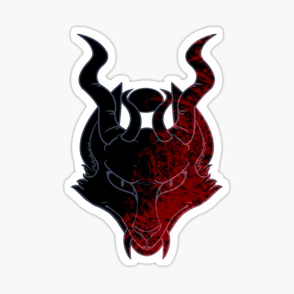"Hellhound" Sticker by KeishaMaKainn | Redbubble