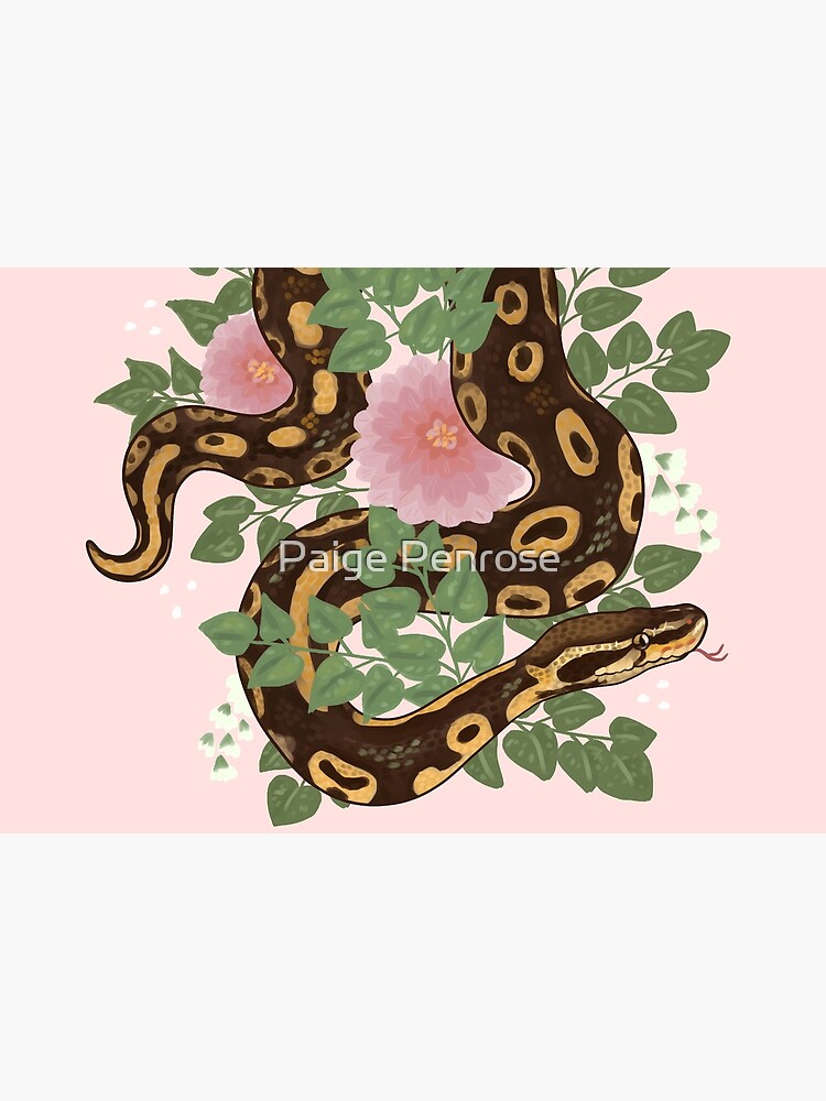 "Kit the Ball Python" Mask for Sale by Paige Penrose | Redbubble
