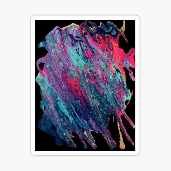 "Paint Splatter" Sticker for Sale by Teabladez | Redbubble