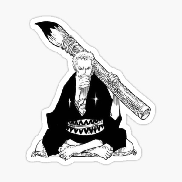 Roronoa Zoro Stickers | Redbubble