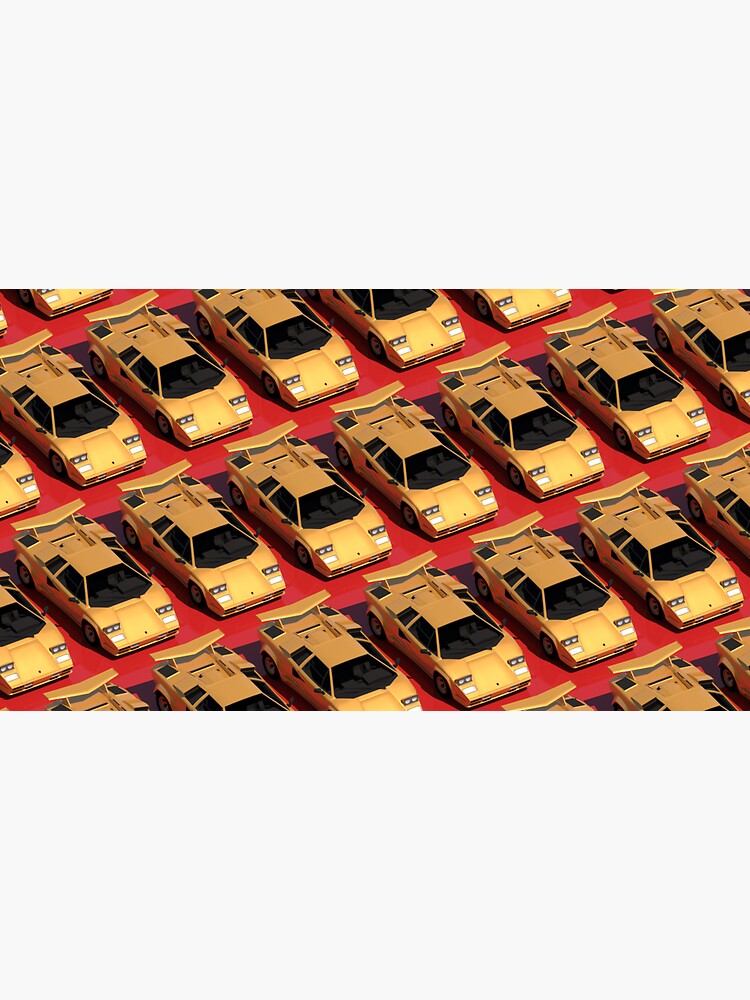"Lamborghini Countach" Sticker for Sale by RocketShots | Redbubble