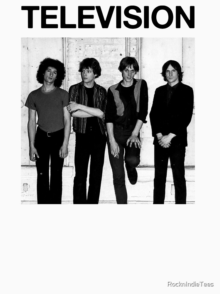 "Television Band Tee " T-shirt for Sale by RocknIndieTees | Redbubble ...