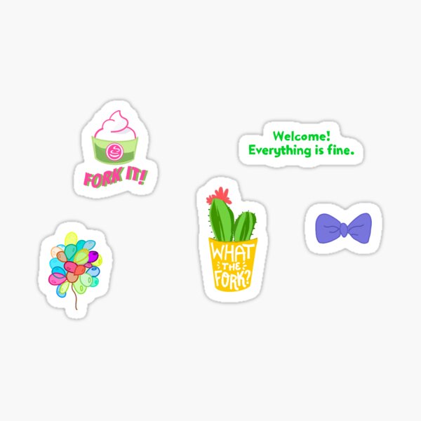 "The Good Place Sticker Pack" Sticker for Sale by Peytoncrest | Redbubble