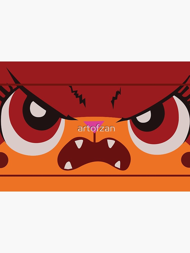 "Angry Unikitty" Mask by artofzan | Redbubble