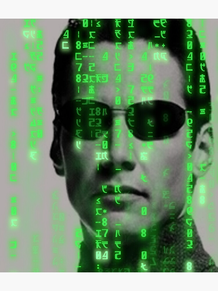 "The Matrix - Neo" Art Print by Presumably | Redbubble