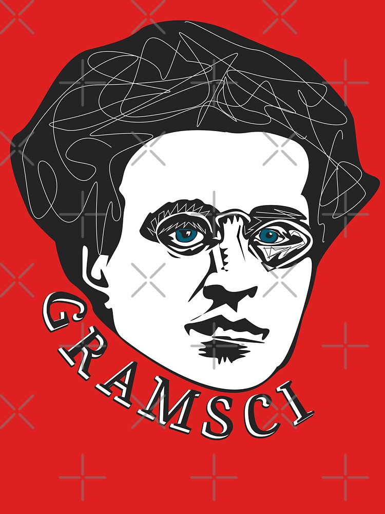 "Gramsci" T-shirt for Sale by zuen | Redbubble | antonio gramsci t ...