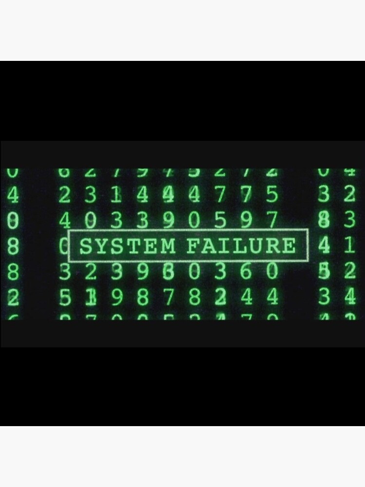 "The Matrix - System Failure" Canvas Print for Sale by Presumably ...