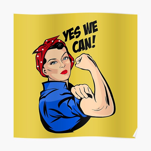Funny Rosie The Riveter Posters Redbubble