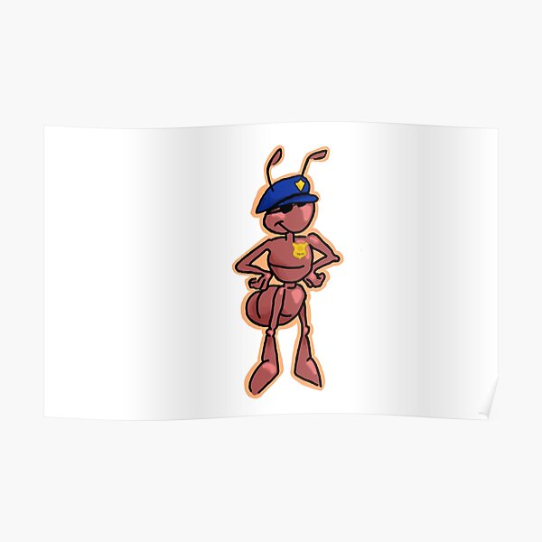 "Police ant" Poster by sydkwatk12 | Redbubble