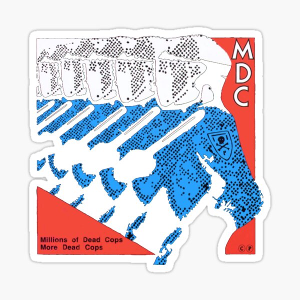 "MDC" Sticker for Sale by LipstickVogue | Redbubble