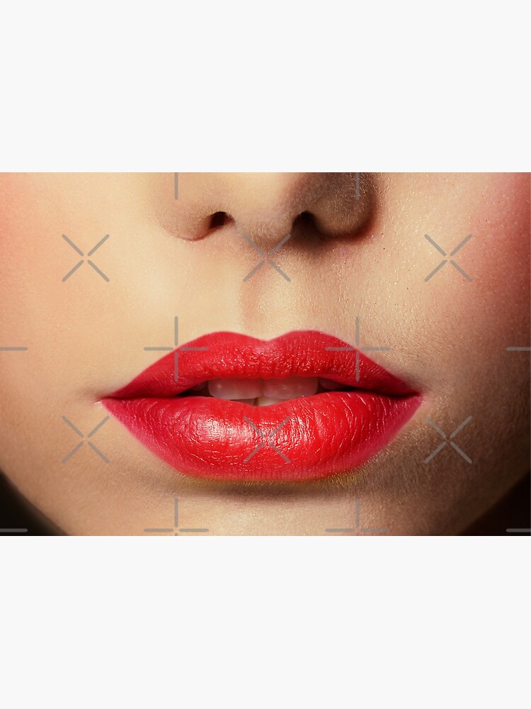 "lips mask" Sticker by LPDesignsUK | Redbubble