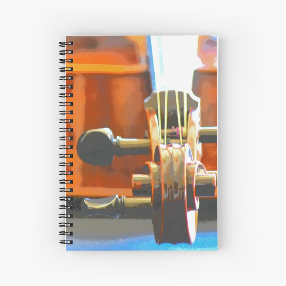 "Cello Mood" Spiral Notebook for Sale by nancyjcreates | Redbubble