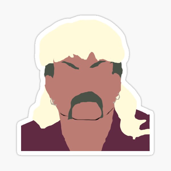 "Joe Exotic" Sticker for Sale by NLR32 | Redbubble