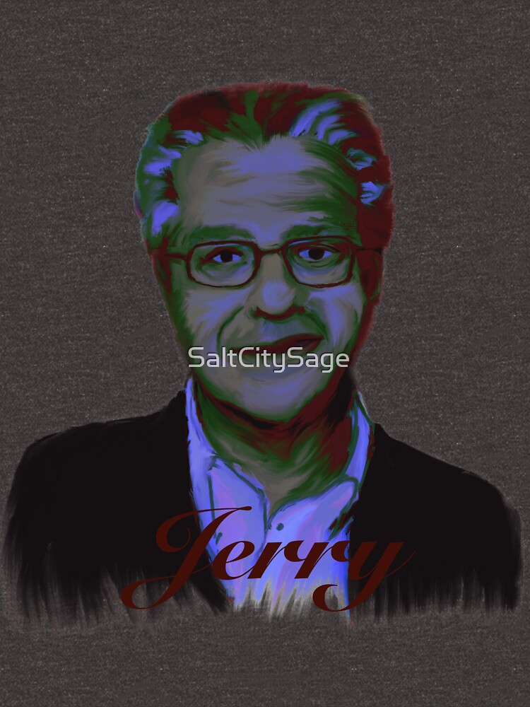 "Jerry Springer" T-shirt by SaltCitySage | Redbubble