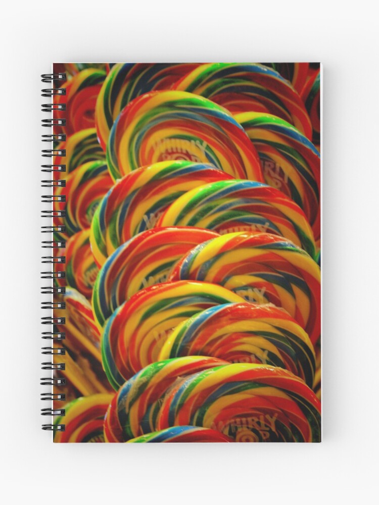 "Lollipops" Spiral Notebook for Sale by Barbara Brown | Redbubble