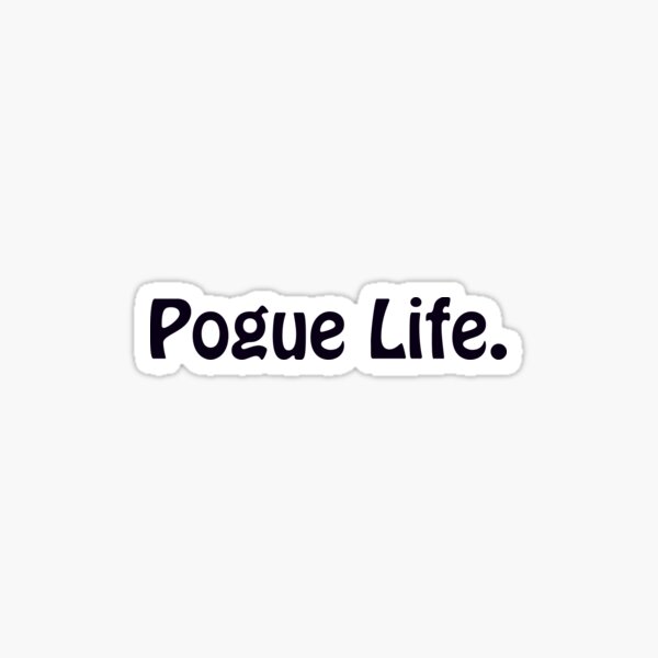 "Pogue Life- Outer Banks Netflix Show" Sticker for Sale by jdchapp ...