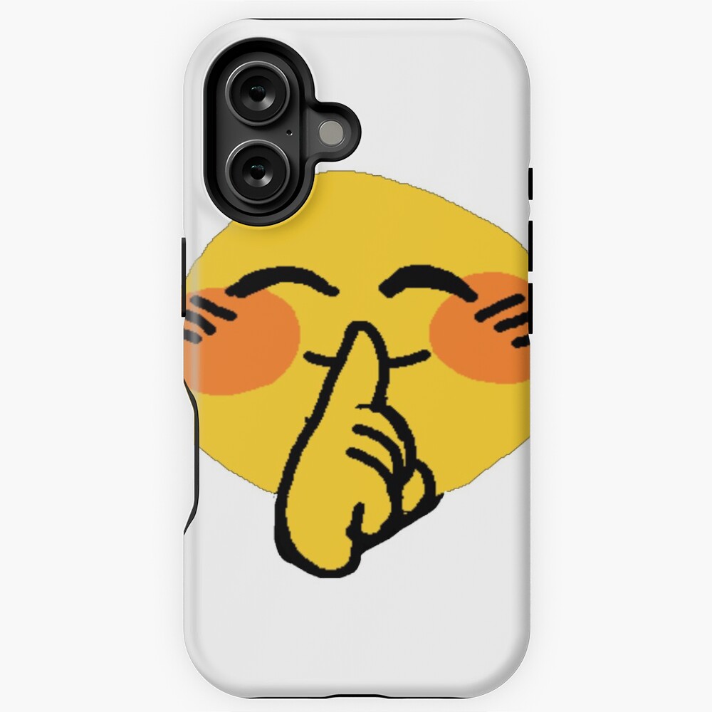 "Shush Cursed Emoji" Sticker for Sale by pepecharls | Redbubble