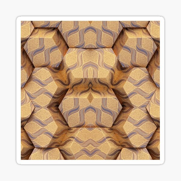 "Round shape contemporary art" Sticker for Sale by Khanchoice | Redbubble