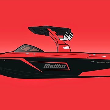 "Malibu Wakesetter 23 LSV" Sticker for Sale by travis-designs | Redbubble