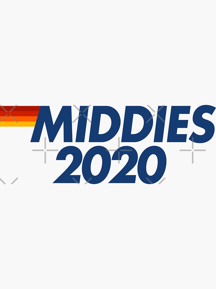 "Middies 2020" Sticker for Sale by drewsandler | Redbubble