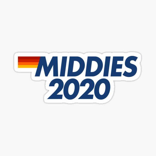 "Middies 2020" Sticker for Sale by drewsandler | Redbubble