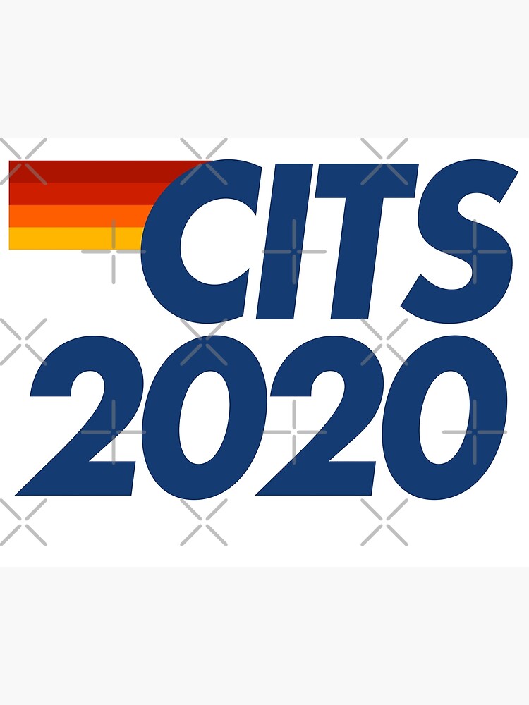 "CITS 2020" Poster for Sale by drewsandler | Redbubble