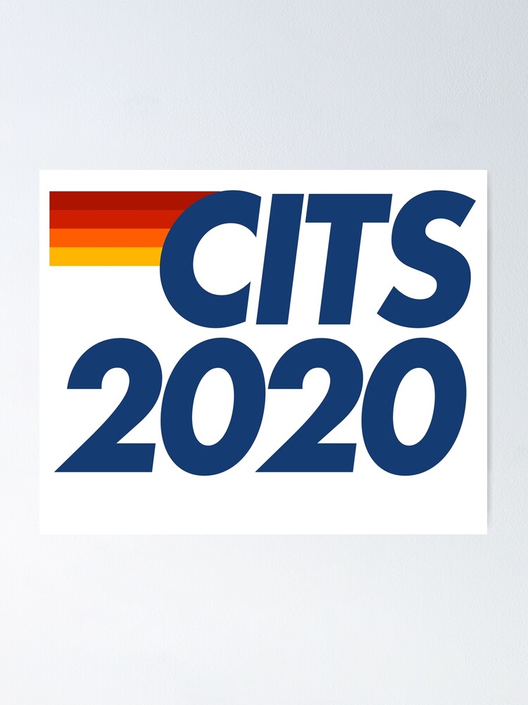"CITS 2020" Poster for Sale by drewsandler | Redbubble