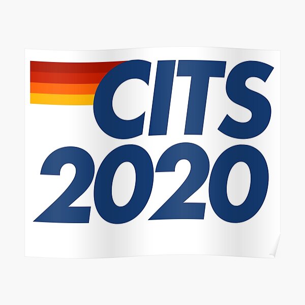 "CITS 2020" Poster for Sale by drewsandler | Redbubble