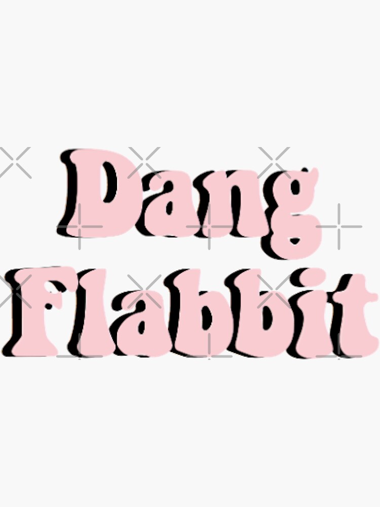 "Pink Dang Flabbit Hannah Montana" Sticker for Sale by sabriinam ...