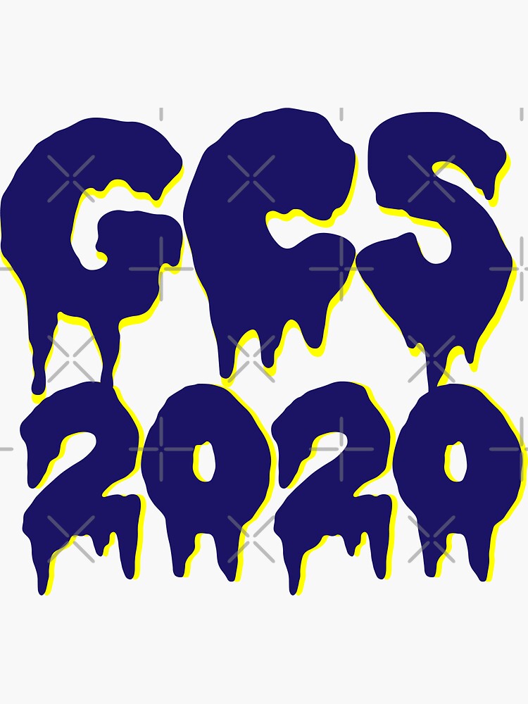 "GCs 2020" Sticker by drewsandler | Redbubble