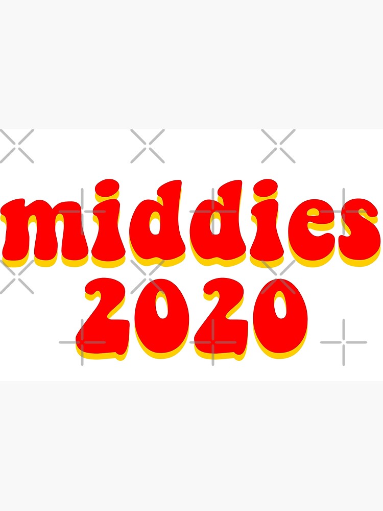 "Middies 2020" Poster for Sale by drewsandler | Redbubble