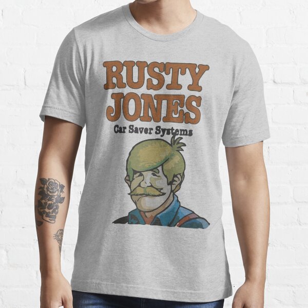 "Rusty Jones Rust Prevention - LoFi" T-shirt by chapel976 | Redbubble