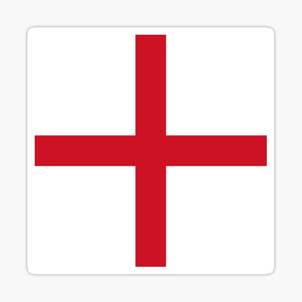 "England Flag" Sticker by BRVART | Redbubble