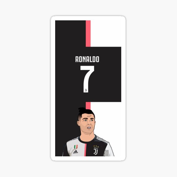 "CR7" Sticker by BruceBangkok | Redbubble