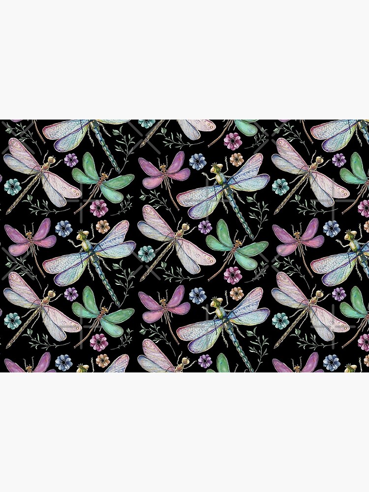 "Dragonfly Pattern Cloth Face Mask" Mask for Sale by CiaoBellaLtd ...