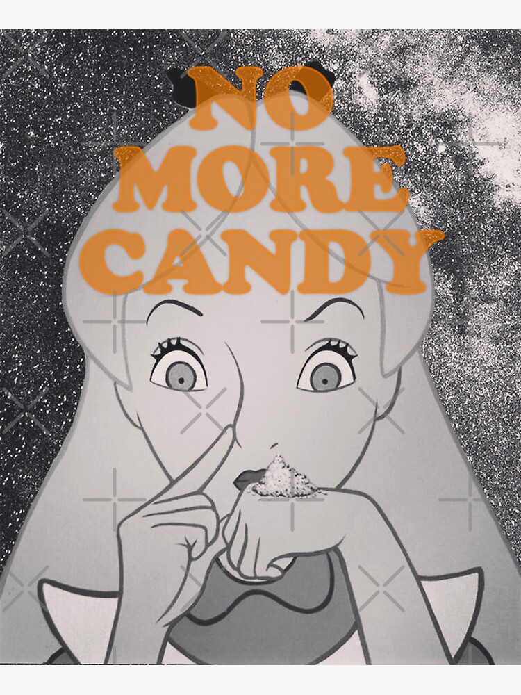 "No More Candy Gurl" Sticker for Sale by JJDesignShop | Redbubble