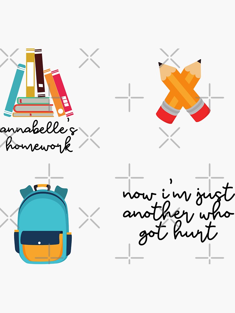 "alec benjamin sticker pack" Sticker for Sale by adalea | Redbubble