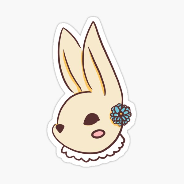"Rabbit" Sticker for Sale by artista-asp | Redbubble