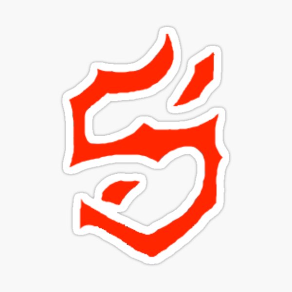 "The Mark of Scath Inspired Shirt" Sticker for Sale by makorrian316 ...