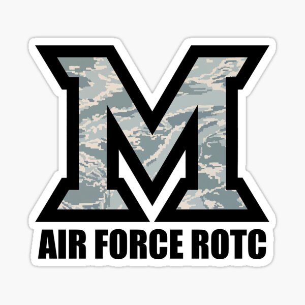 "Miami University Air Force ROTC" Sticker by izzytice | Redbubble
