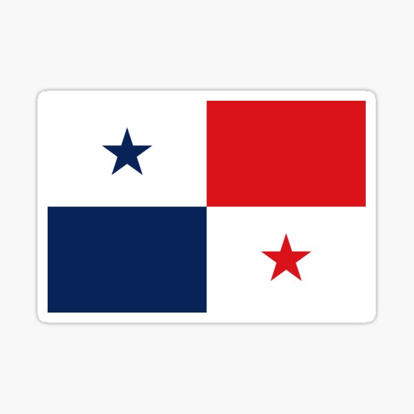 "Panama Flag" Sticker by FunWithFlags | Redbubble