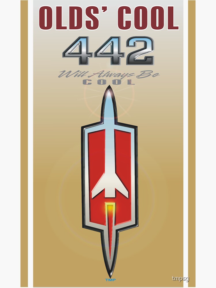 "Olds' Cool" Sticker for Sale by tmpsg | Redbubble