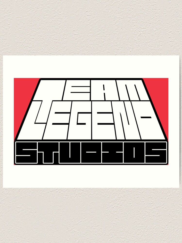 "Team Legend Logo" Art Print for Sale by TeamLegend | Redbubble