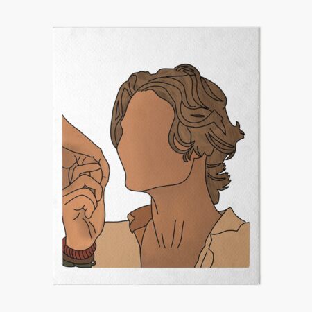 "John B Outer Banks- Netflix shows OBX" Art Board Print by sabriparis ...