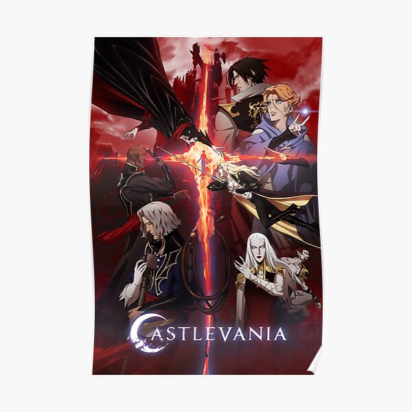 "Castlevania Design" Poster by TomSearle02 | Redbubble