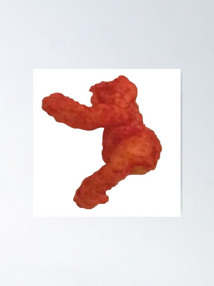 "Hot Cheeto That Looks Like Harambe" Poster for Sale by Smol-Salamander ...