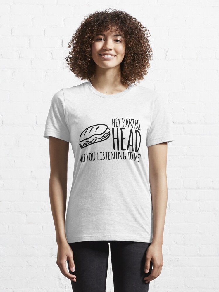 "Hey Panini head " T-shirt for Sale by voiddestiel | Redbubble | gordon ...